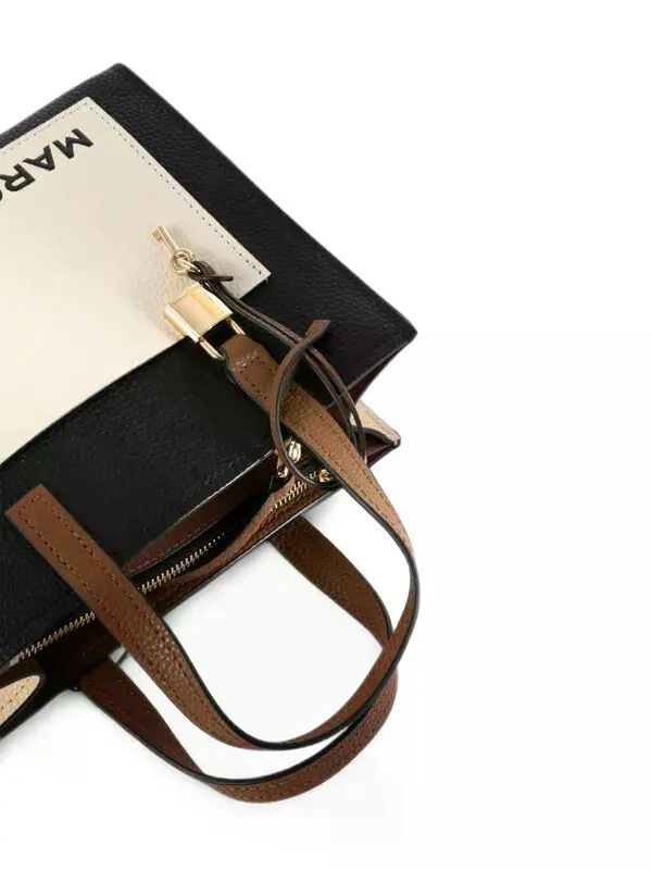 Marc Jacobs Logo-print Leather Tote Bag