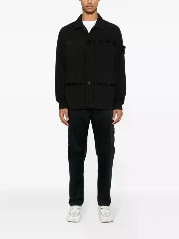 Stone Island Compass-badge Straight-leg Trousers
