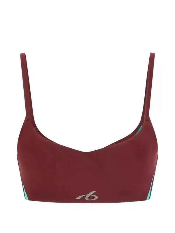 Balenciaga Techwear Logo-print Top - Red