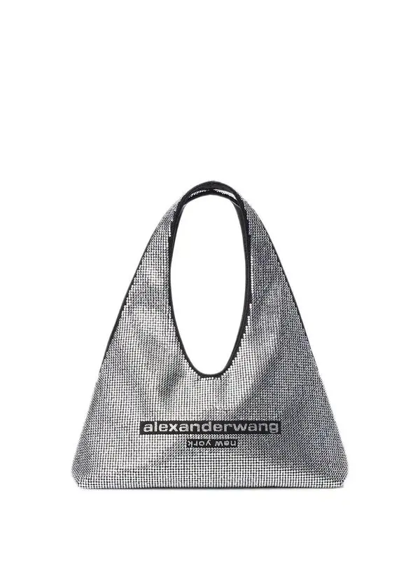 Alexander Wang Pike Crystal Mini Bag - Silver