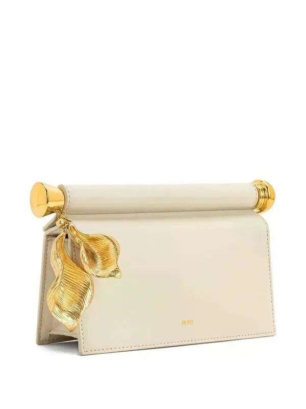 Jw Pei Holly Metal Leaf-charm Clutch Bag