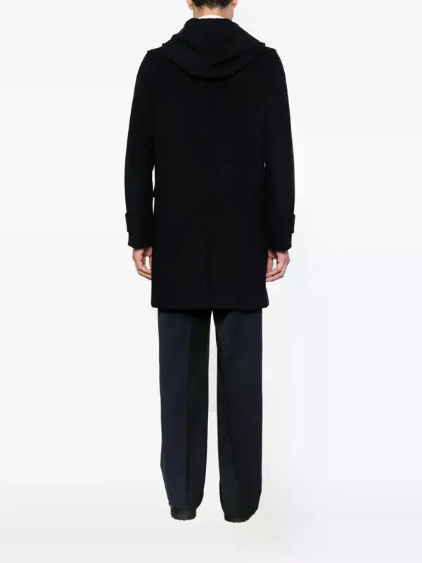 MANUEL RITZ Hooded Button-up Coat