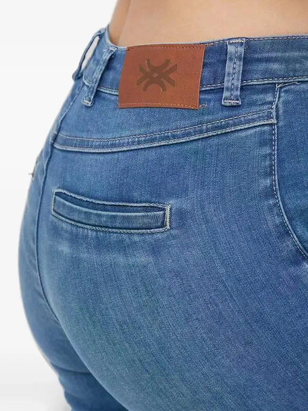 BENETTON Logo Patch Jeans