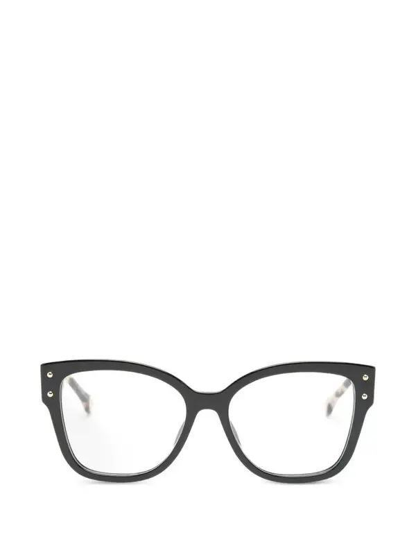Carolina Herrera Tortoiseshell-effect Cat-eye Frame Glasses