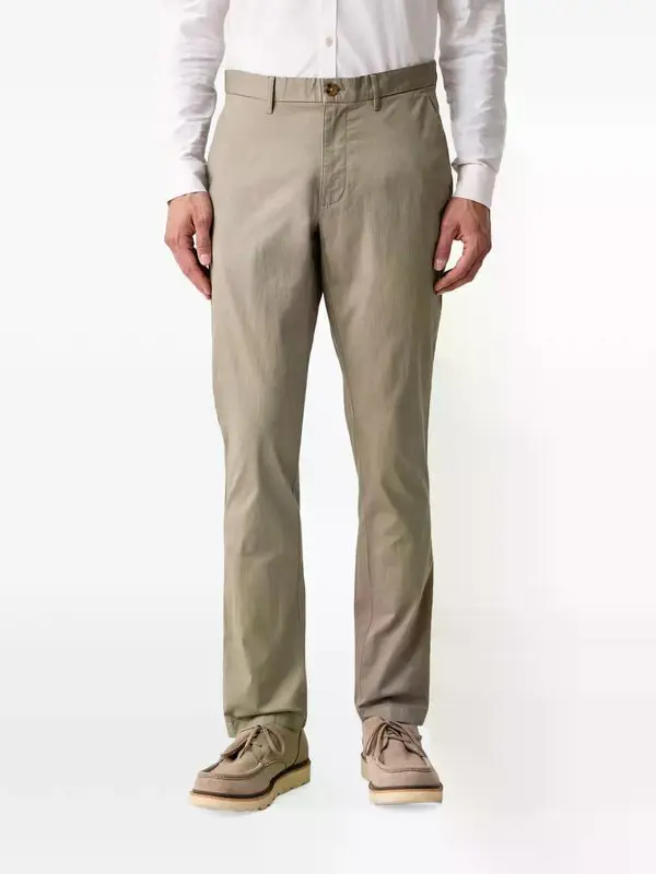 Michael Kors Cotton-blend Chino Trousers With A Slim Fit