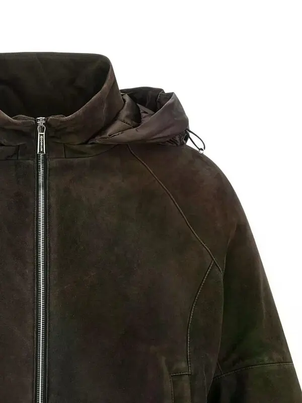 MOORER Elite 2-in-1 Suede And Quilted Jacket