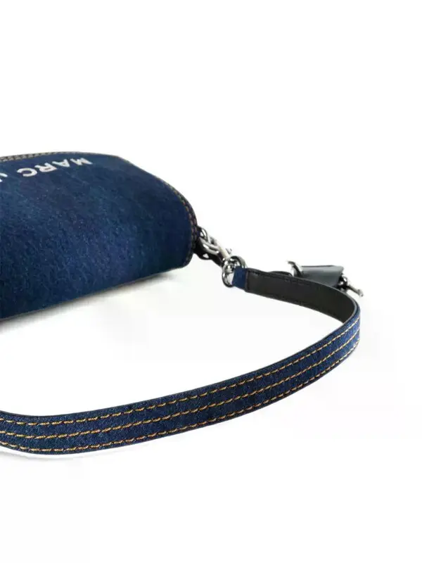 Marc Jacobs Logo-print Top-stitch Shoulder Bag