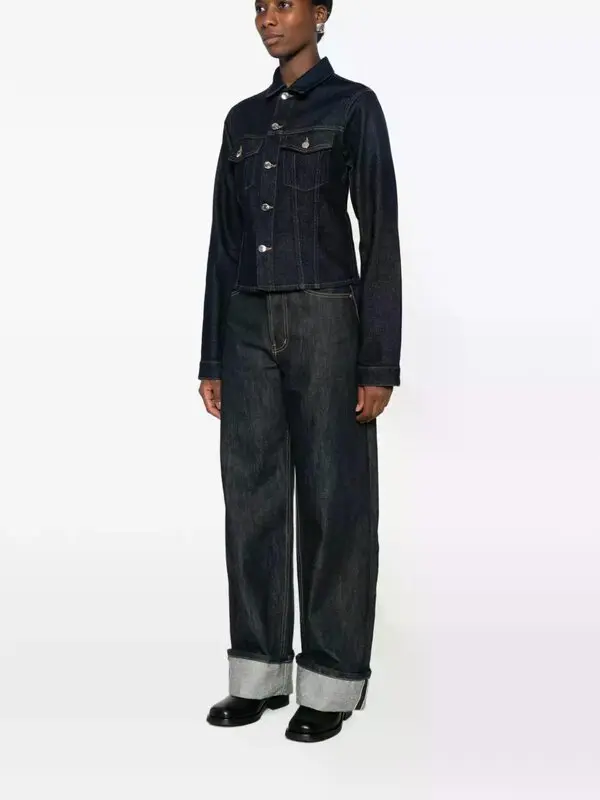HAIKURE Denim Button-fastening Jacket