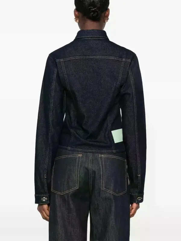 HAIKURE Denim Button-fastening Jacket