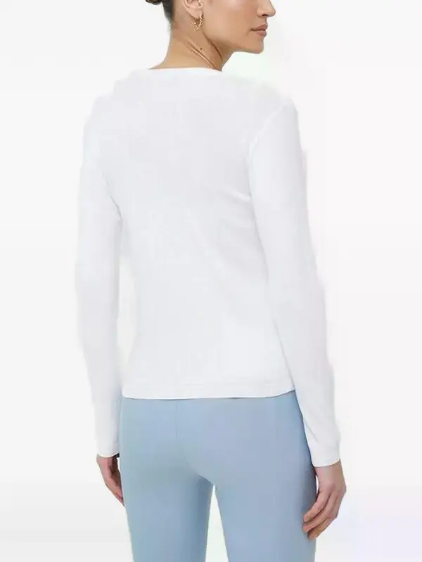 BENETTON Ribbed Button-up Cardigan