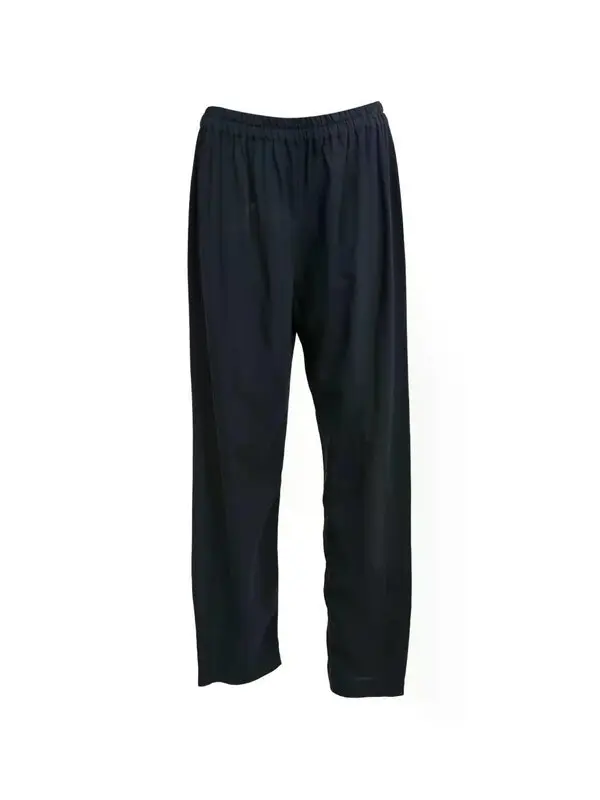 MANSUR GAVRIEL Drawstring Straight-leg Trousers - Blue