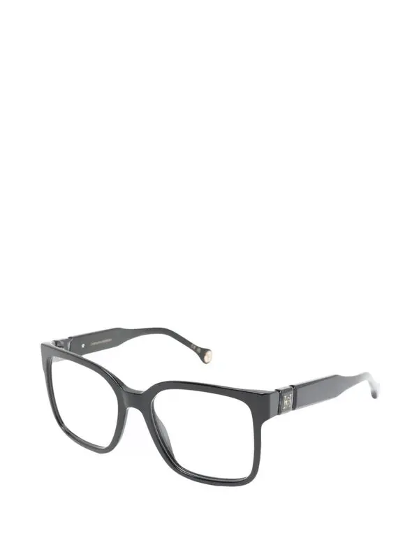 Carolina Herrera Logo-plaque Square-frame Glasses