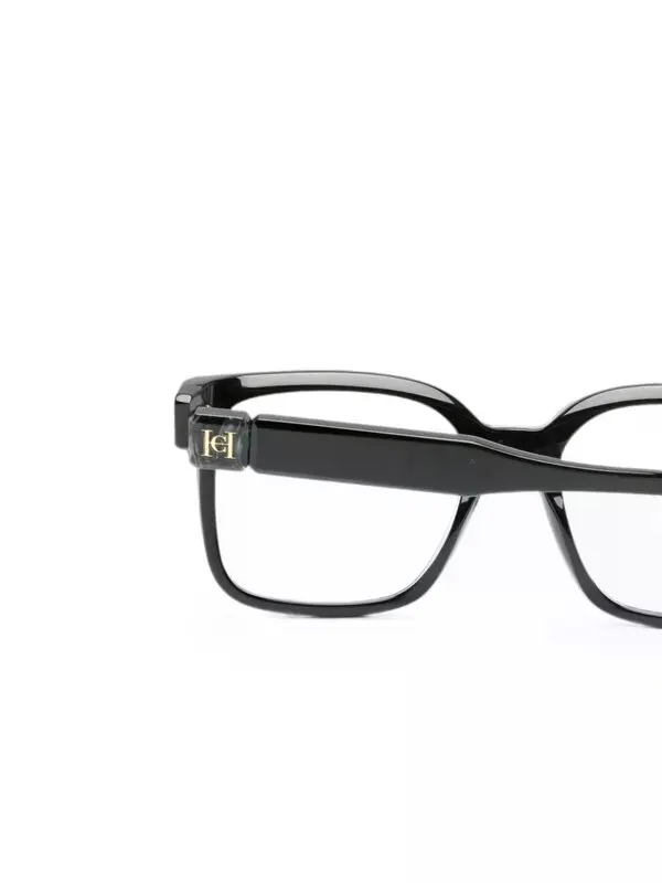 Carolina Herrera Logo-plaque Square-frame Glasses