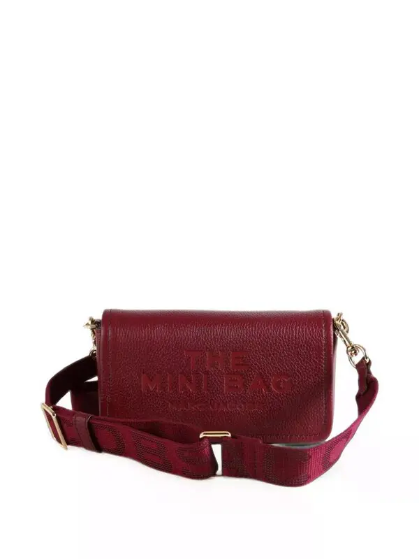 Marc Jacobs The Mini Bag Pebbled Leather Shoulder Bag