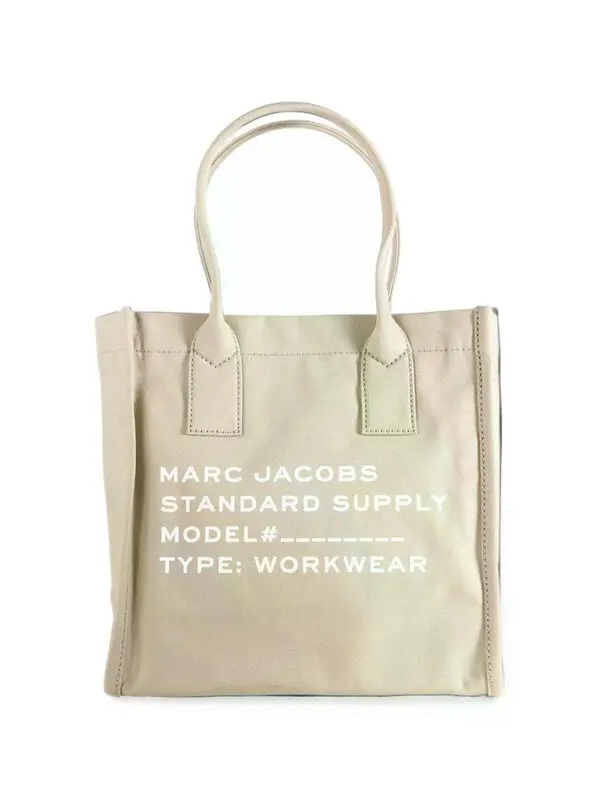Marc Jacobs Logo-print Cotton Tote Bag