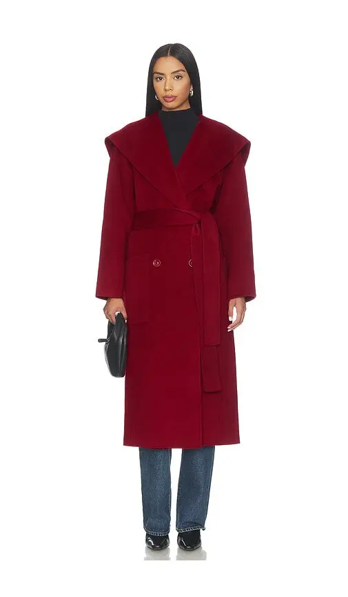 Ulla Johnson Rory Wool Coat - Red