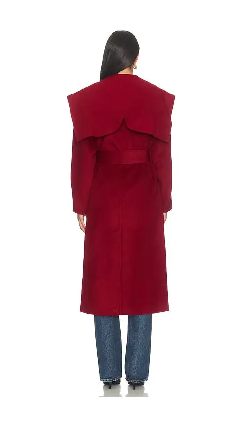 Ulla Johnson Rory Wool Coat - Red