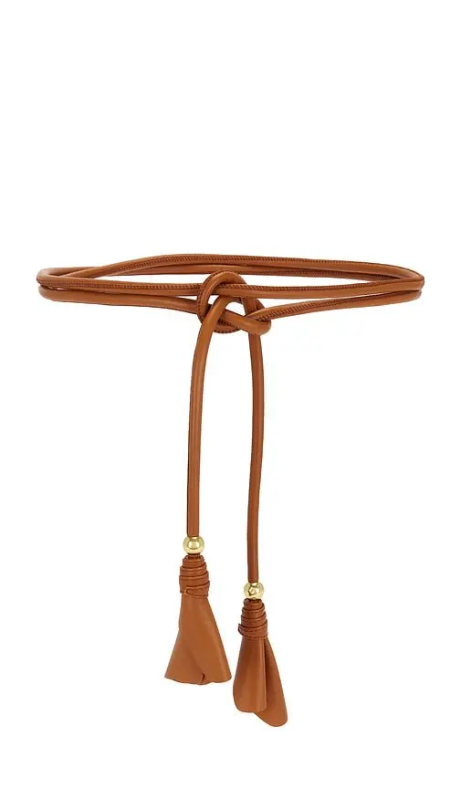 Zimmermann Foam Petals Thin Belt In . Also - Tan