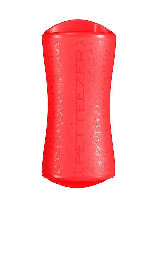 TANGLE TEEZER Large De-shedding Dog Grooming Brush - Red