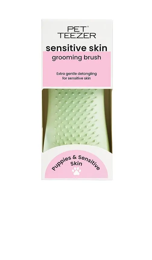 TANGLE TEEZER Puppy Detangling Grooming Brush - Green