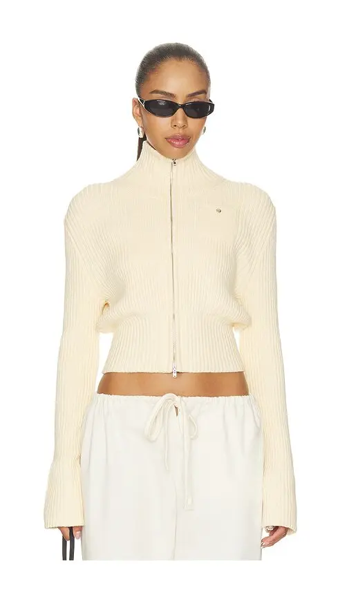Orseund Iris The Weekday Zip-up Cardigen In . Also