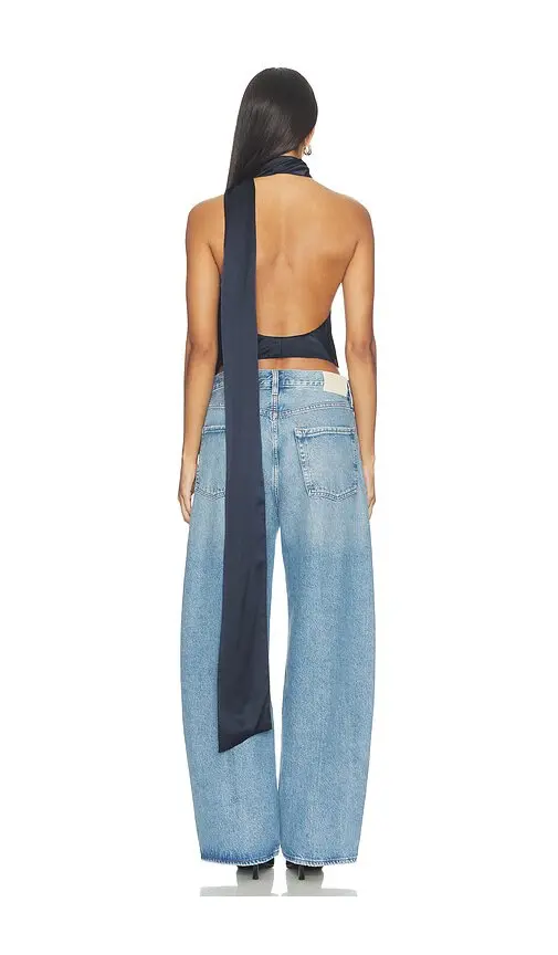 Orseund Iris Cowl Neck Halter Top In . Also