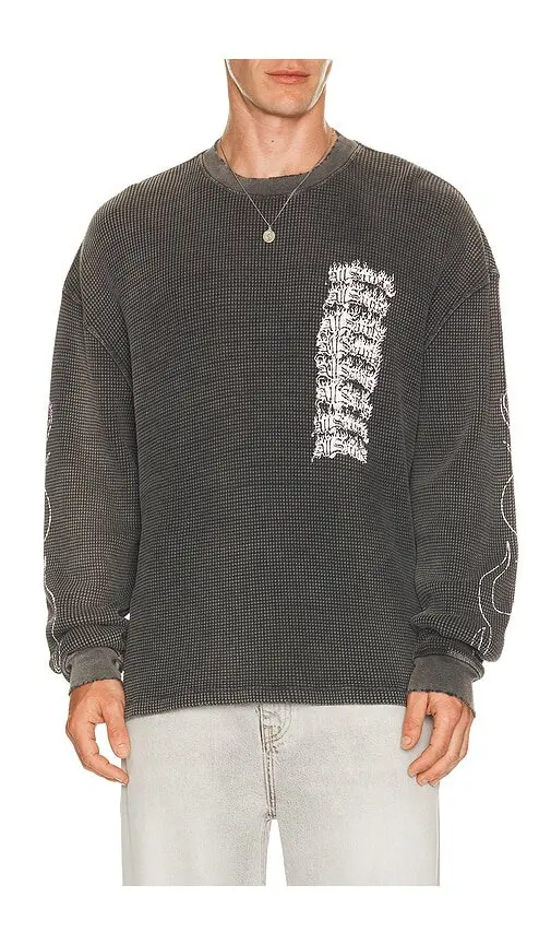 ALLSAINTS Incendo Long Sleeve Thermal Tee