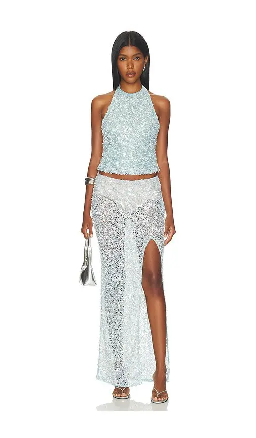 LA FUORI Isolde Lace Top In . Also