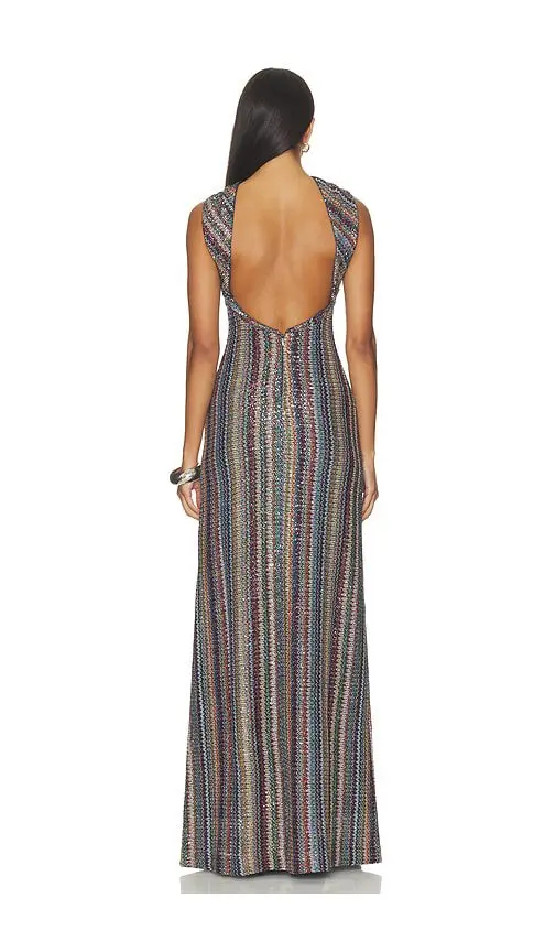 Missoni Sleeveless Long Dress In . Also