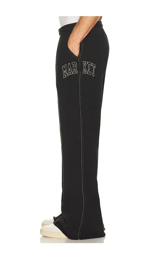MARKET Big Stitch Open Leg Sweatpants In . Also