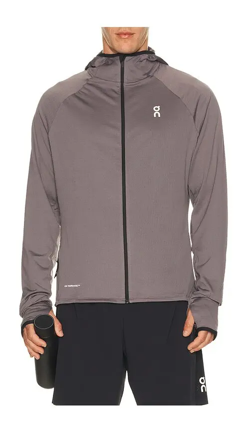 On Climate Zip Hoodie In . Also