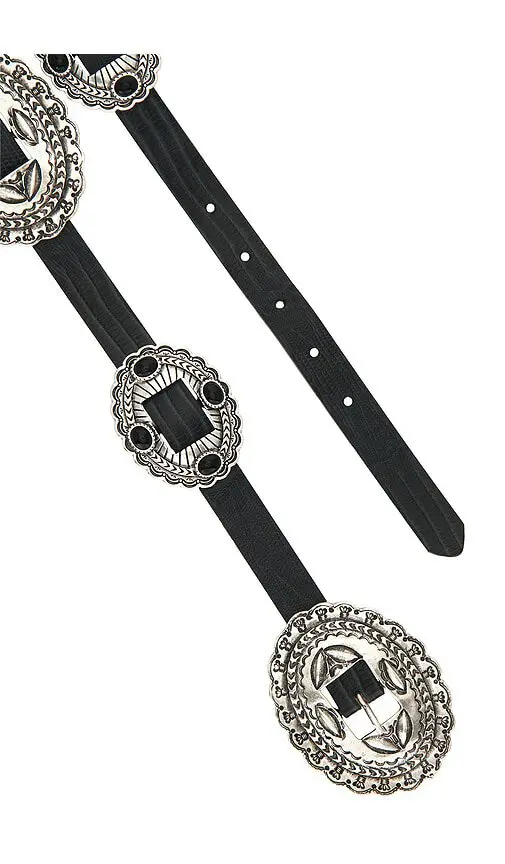 L'Agence Rocha Western Concho Belt In . Also