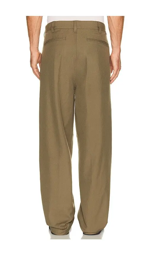Obey Dean Pleated Pant In . Also