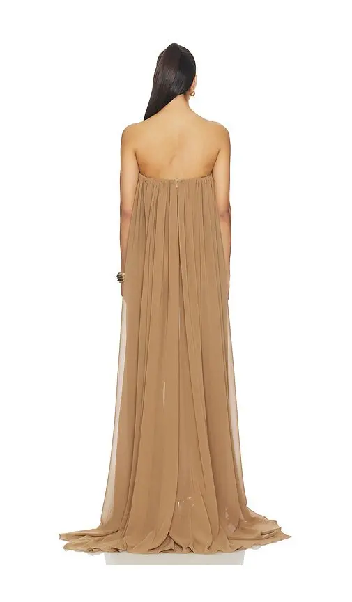 BRONX BANCO Wanda Chiffon Dress In . Also