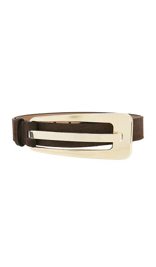 Revolve Suede Grande Buckle Belt