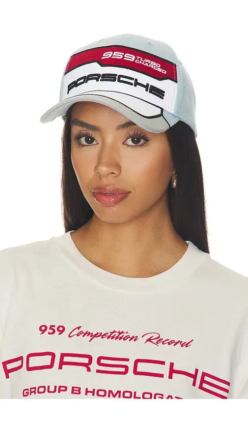 PORSCHE X Revolve Racer Hat - Blue