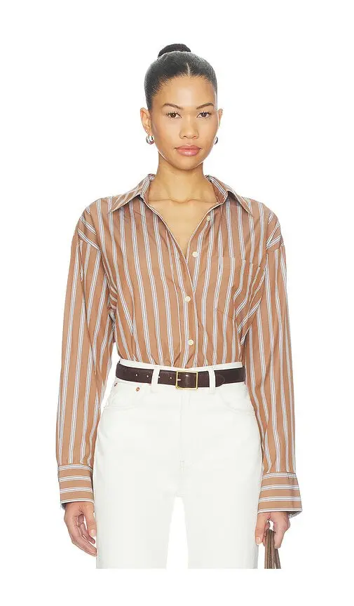 Citizens Of Humanity Thea Boyfriend Shirt - Cognac