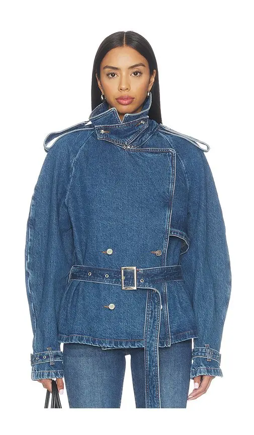 ANINE BING Pascale Trench In . Also
