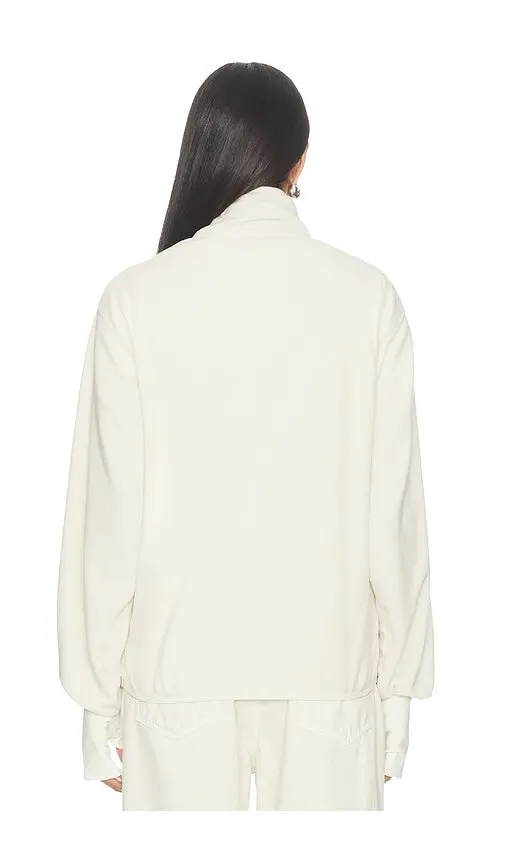ENTIRE STUDIOS Fleece Zip-up Top