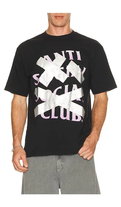 ANTI SOCIAL SOCIAL CLUB Cancelled Again Tee In . Also - Black