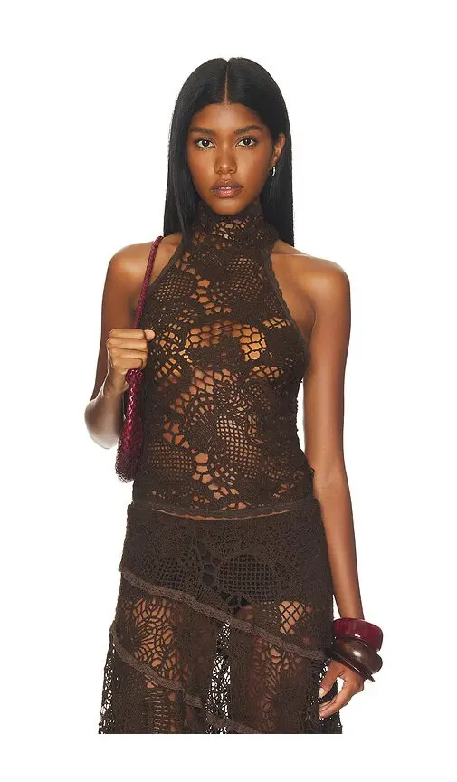 SIEDRES Indy Top In . Also - Chocolate