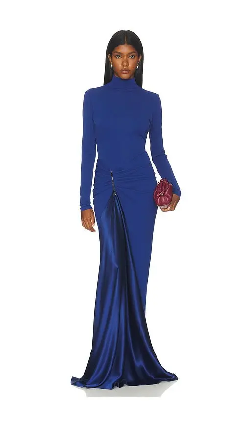 Silvia Tcherassi Lena Dress In . Also - Navy