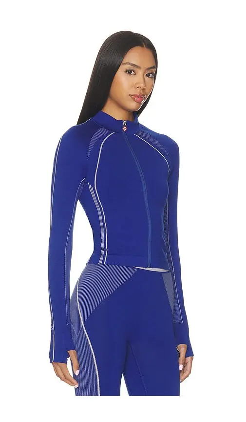 Casablanca Seamless Zip Through Jacket In . Also