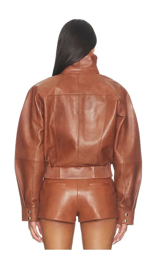 Retrofete Lykke Leather Jacket In . Also