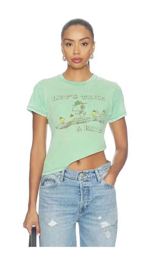 Daydreamer Peanuts Take A Hike Burnout Vintage Tee In . Also