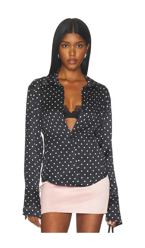 GUIZIO Bianca Top In . Also