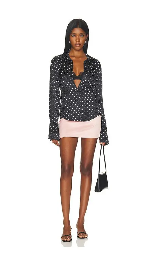 GUIZIO Bianca Top In . Also