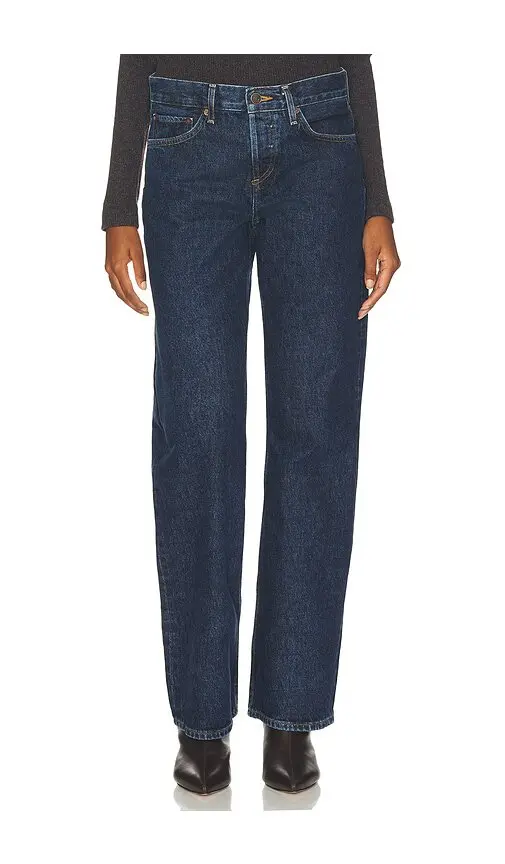 AGOLDE Low Rise Loose Jean In . Also