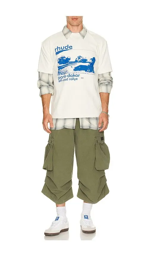 Rhude Trail Of Dust Tee In . Also