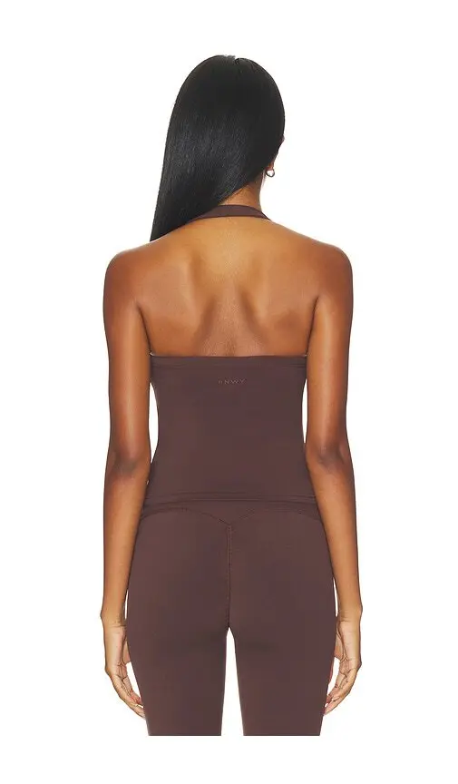 RUNAWAY THE LABEL Sammy Backless Halter Top In . Also